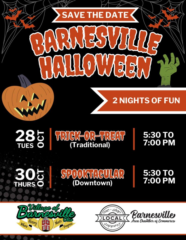 Save The Date: Barnesville Halloween – Village of Barnesville, Ohio